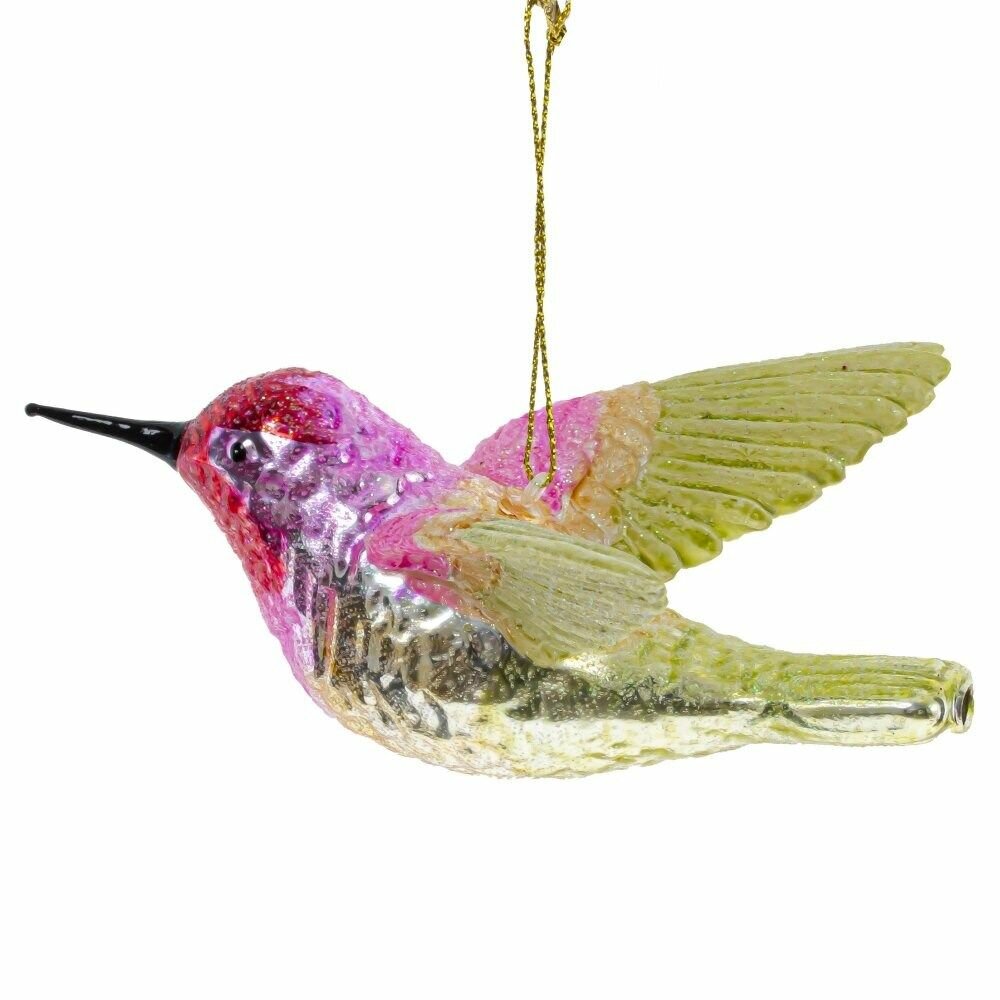 Украшение новогоднее "Колибри", 14х11х6 см