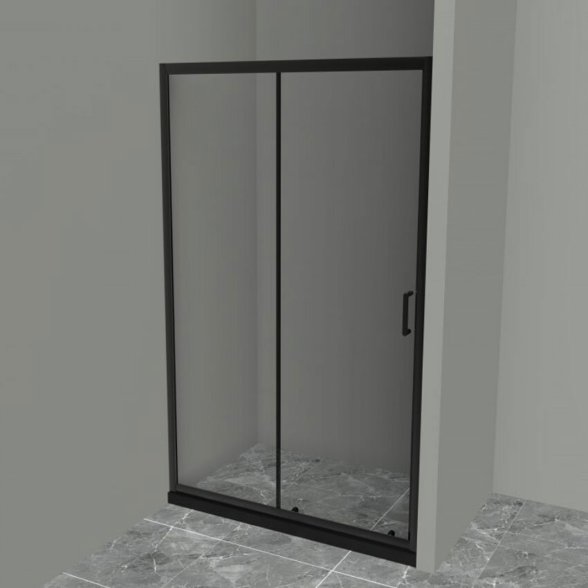 Душевая дверь BelBagno UNO-195-BF-1-120-C-NERO