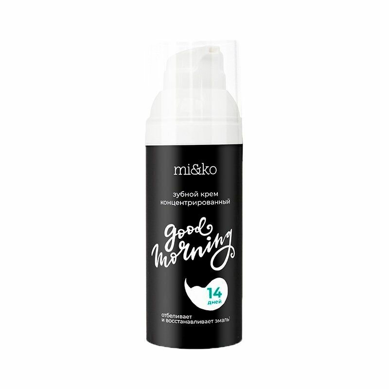 МиКо Зубной крем концентрированный Good Morning (аналог зубной пасты) 50 мл