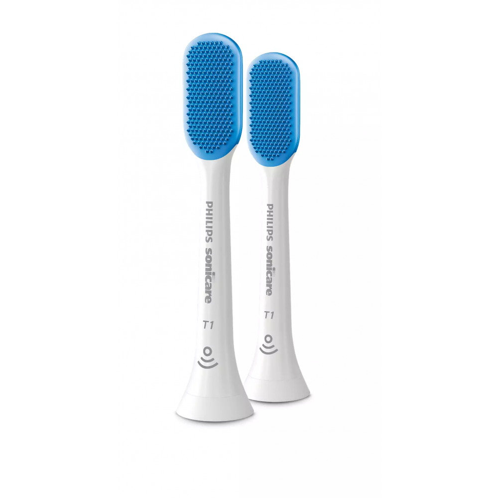 Набор насадок Philips HX8072/01 для звуковой щетки, Белый/синий, 2 шт.
