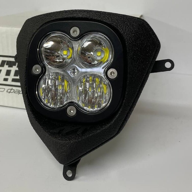 Светодиодная фара AVTEXTREME для эндуро мотоциклов Beta 2020-2025 г. в, чёрная