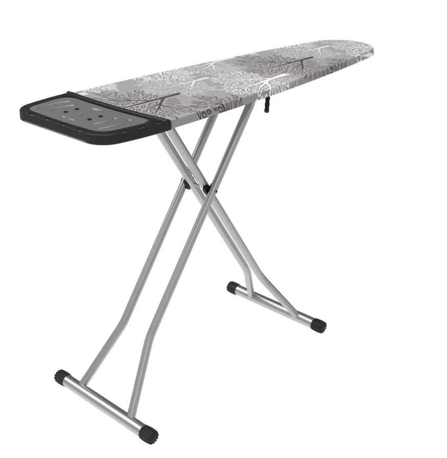 Доска гладильная Perilla Aleece, с регулировкой высоты, с перфорацией, 130х38х90см