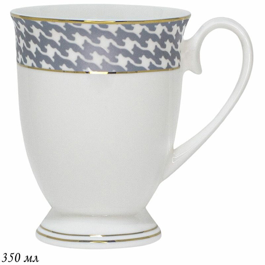 Кружка для чая Lenardi Earl grey, костяной фарфор, 350 мл