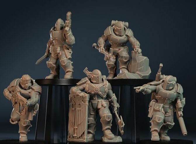 Warhammer 40000 Миниатюра Scout Marians Marines