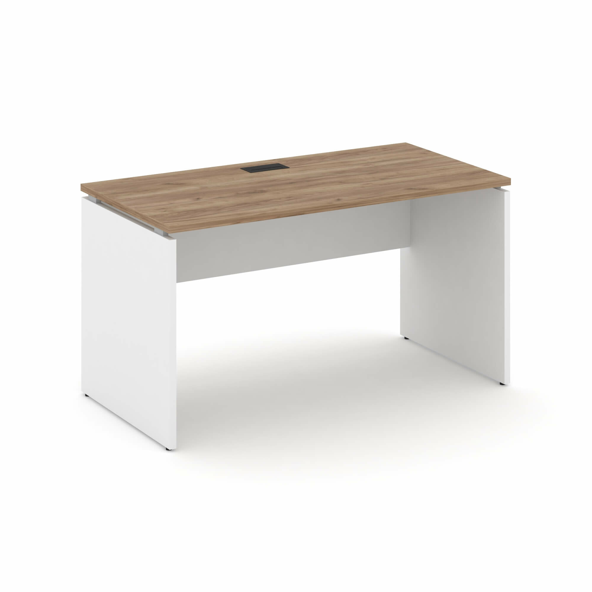 Стол письменный Style Project Riva SN-D. SP-024 Дуб Табак / Белый 1580*800*750