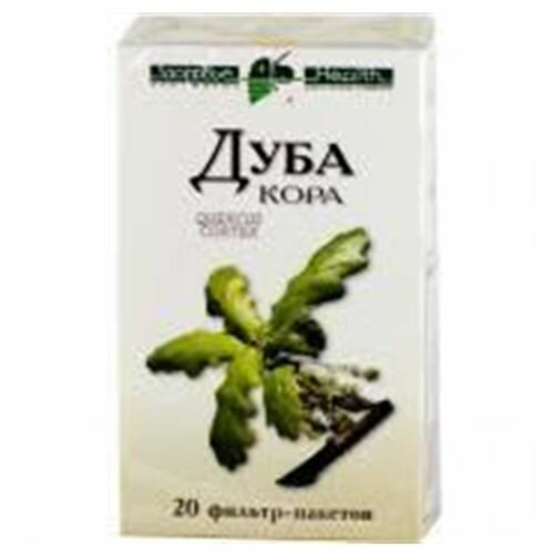 Дуба кора, фильтр-пакеты 1,5 г, 20 шт.