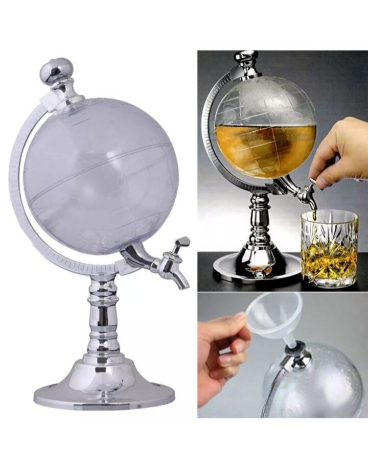 Графин-глобус "Диспенсер для напитков", подарочный
