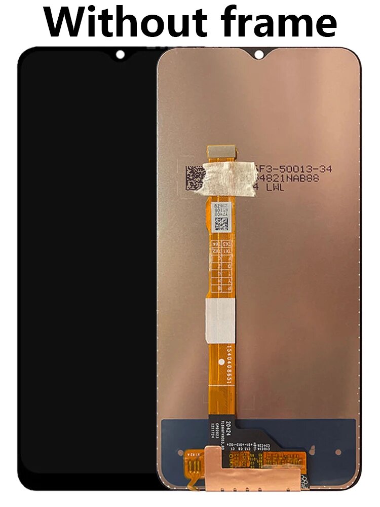 Оригинальный ЖК-дисплей для VIVO Y31 2020 V2036, полный дисплей с рамкой, LCD Without Frame