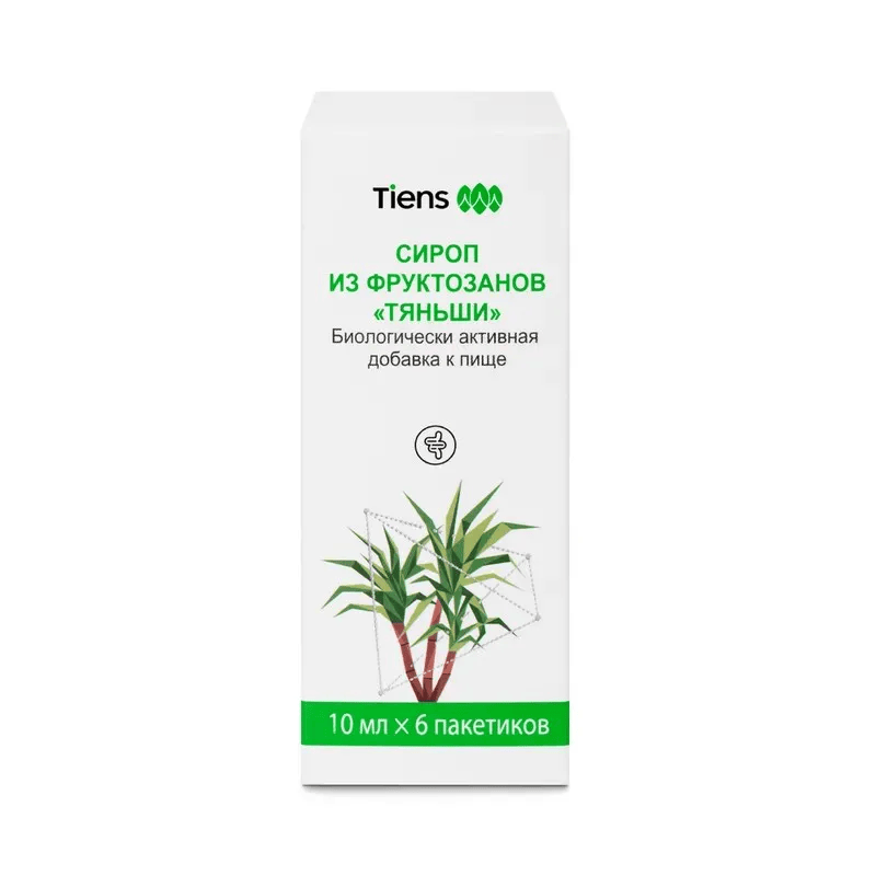 БАД к пище Тяньши Сироп из фруктозанов, для ЖКТ и иммунитета, 60г, 6шт