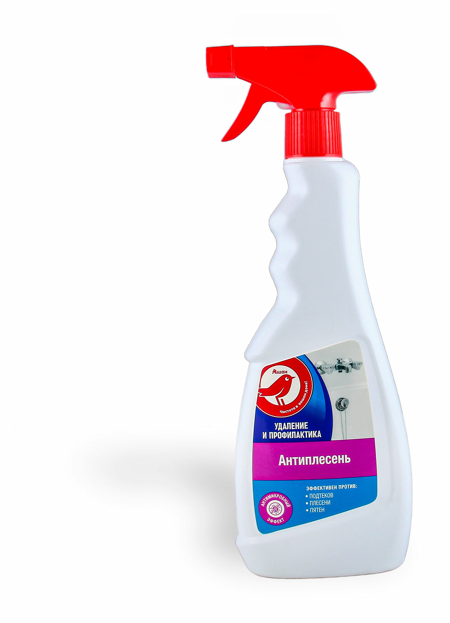 Чистящее средство ашан Красная птица Антиплесень, 500 мл
