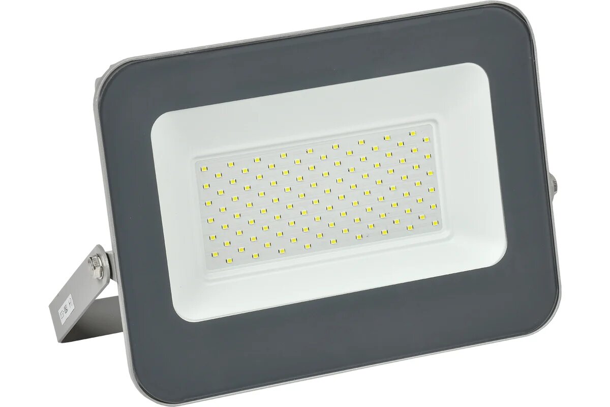 IEK Светодиодный прожектор СДО 07-100 серый IP65 LPDO701-100-K03 для наружного освещения