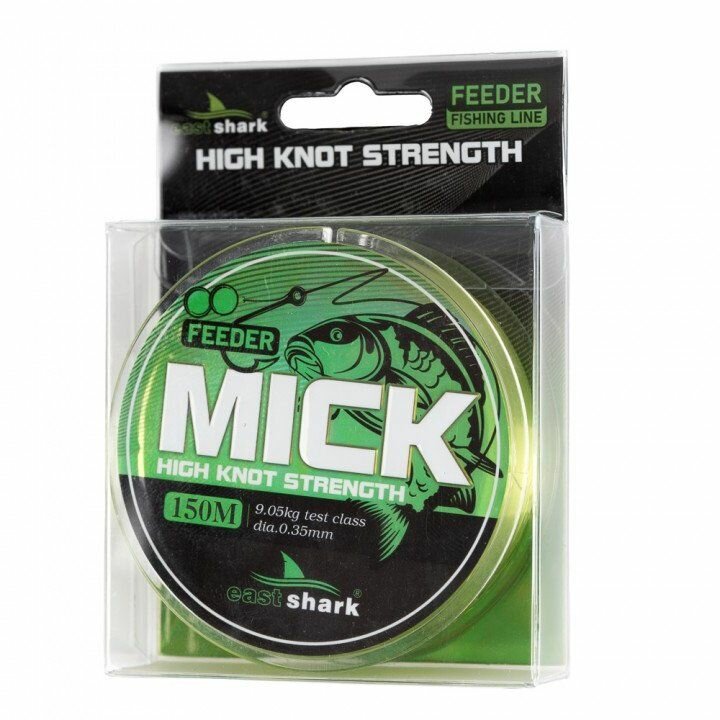Леска EastShark MICK Feeder 0.22 мм (4.68 кг), 150 м (2 шт.)