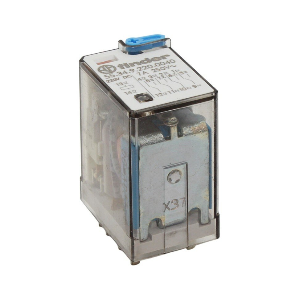 Finder 55.34.9.220.0040 Промежуточное реле 4CO 7А (= 220V DC)
