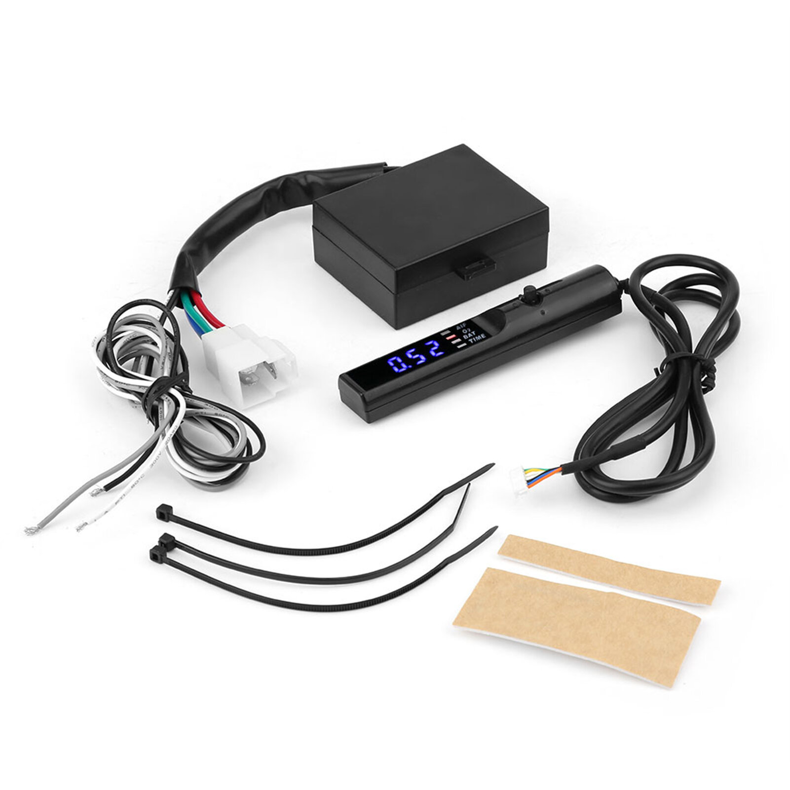 Универсальный автоматический модифицированный турботаймер 12 В с цифровым светодиодным дисплеем и замедлителем времени парковки