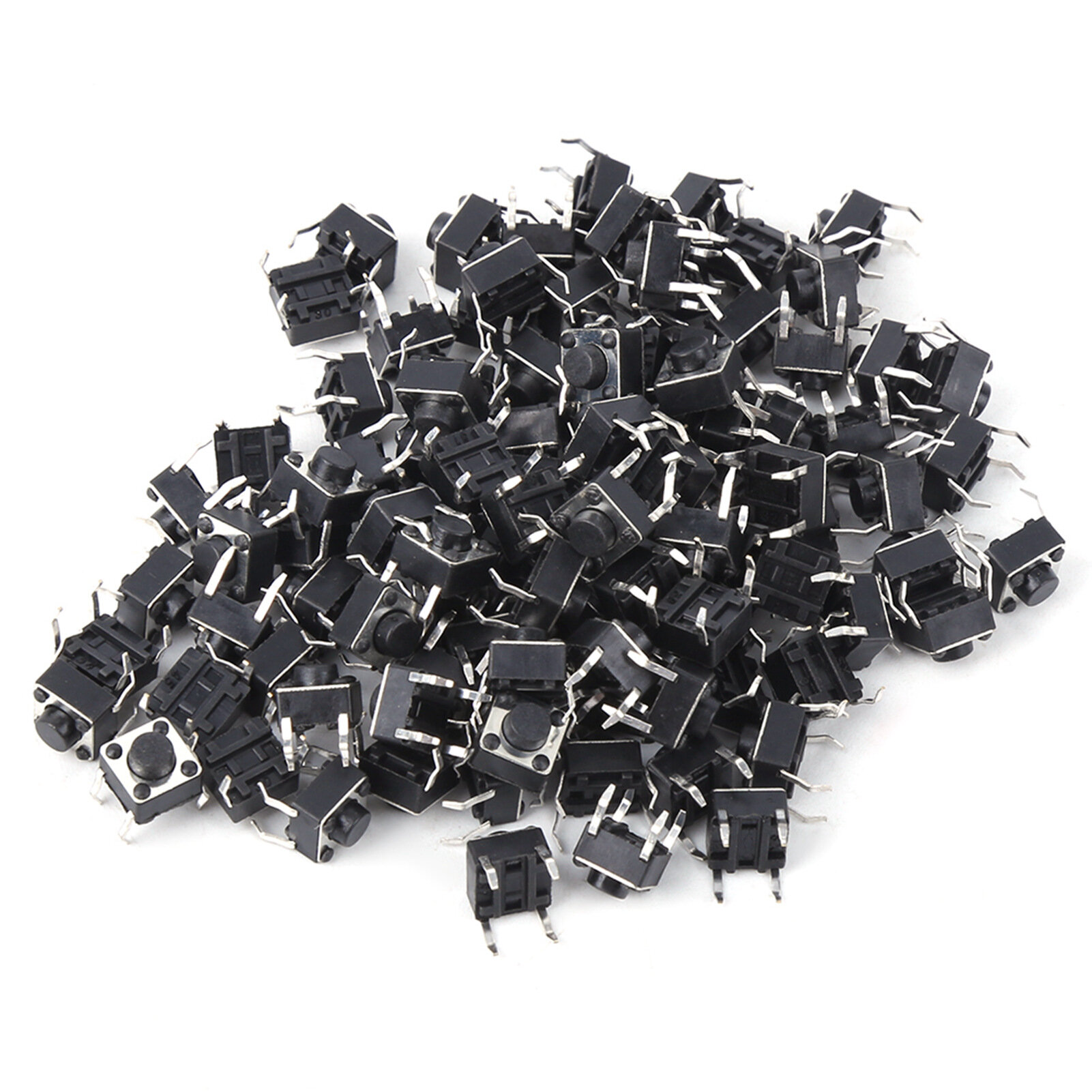 100pcs Momentary Tactile Push Button Switch Mini Micro Tact Accessory 6 x 5mm