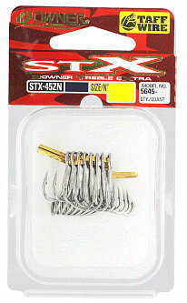 OWNER Крючок тройной STX-45ZN №3 7шт