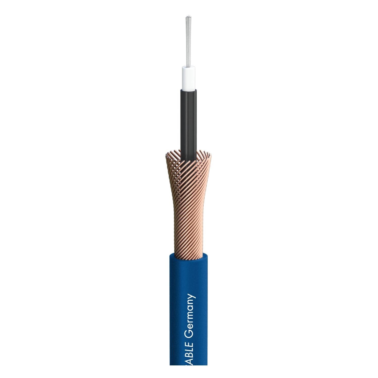 Кабель инструментальный Sommer Cable 300-0022 Tricone MKII Blue 100.0m, катушка