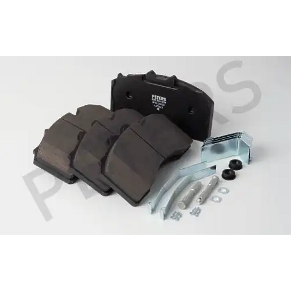 PETERS 086.364-00A (08636400A_PE8) тормозные колодки wva29228 с р / к, зад дисковый тормоз bpw tsb 4309\ bpw