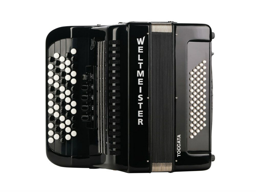Weltmeister Toccata-60/60/III/5/1-BK Toccata Аккордеон кнопочный 60/60/III/5/1 черный