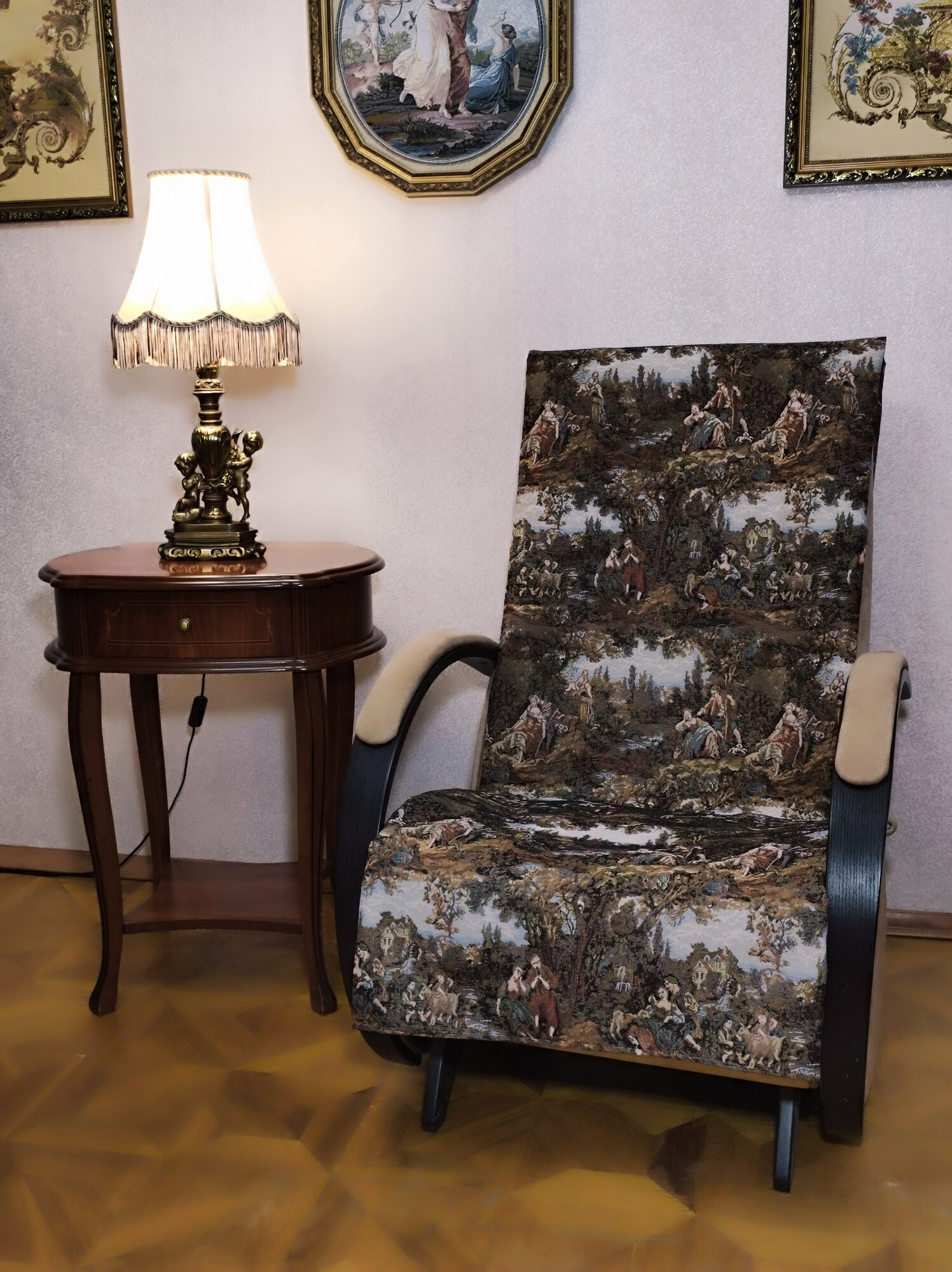 Дивандек - Накидка на кресло "Увлечение" 80 х 200 см + Подарок