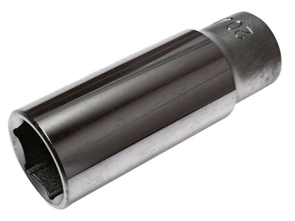 JTC-47620 Головка торцевая глубокая 6-гранная 1/2" х 20мм, длина 76мм