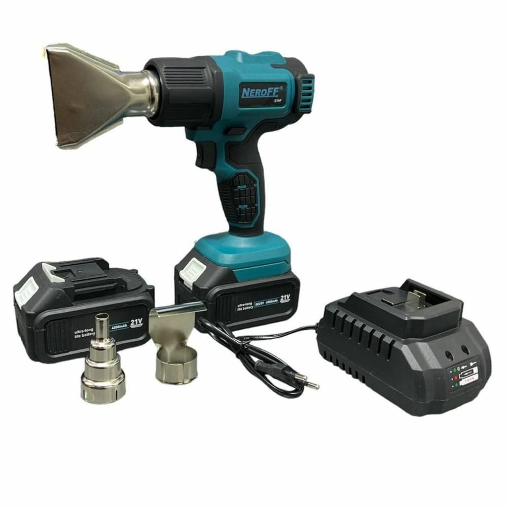 Аккумуляторный бесщеточный строительный фен NeroFF 21NF
