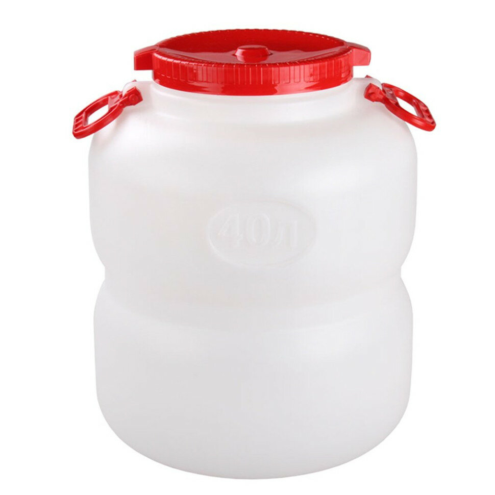 Альтернатива Байкал (М6377), Бочка пластмассовая 40л, с навесными ручками