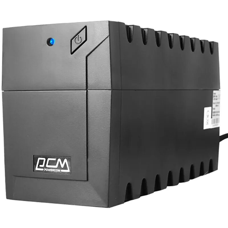 ИБП Powercom Raptor RPT-800AP EURO, лин-инт. 800ВА/480Вт, 3 EURO, USB 1644876