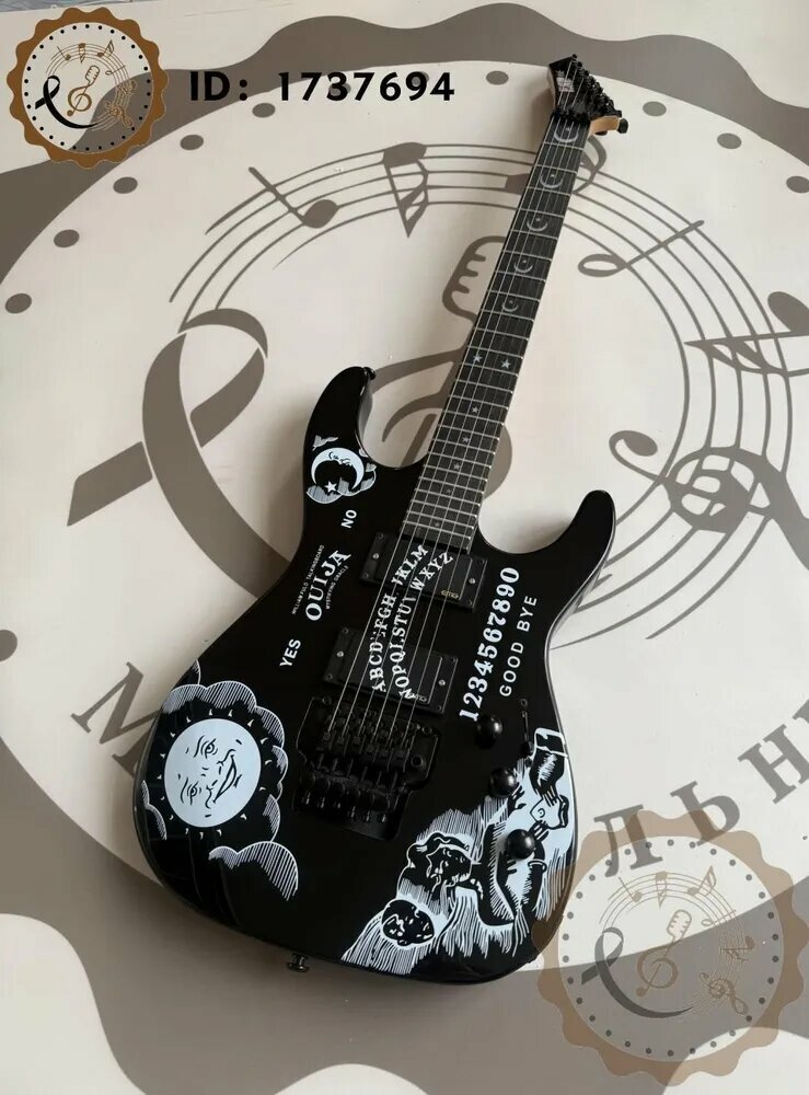 ADAM Электрогитара Электрическая гитара, сделанная в Китае 6-струнная, корпус Махагони 39"