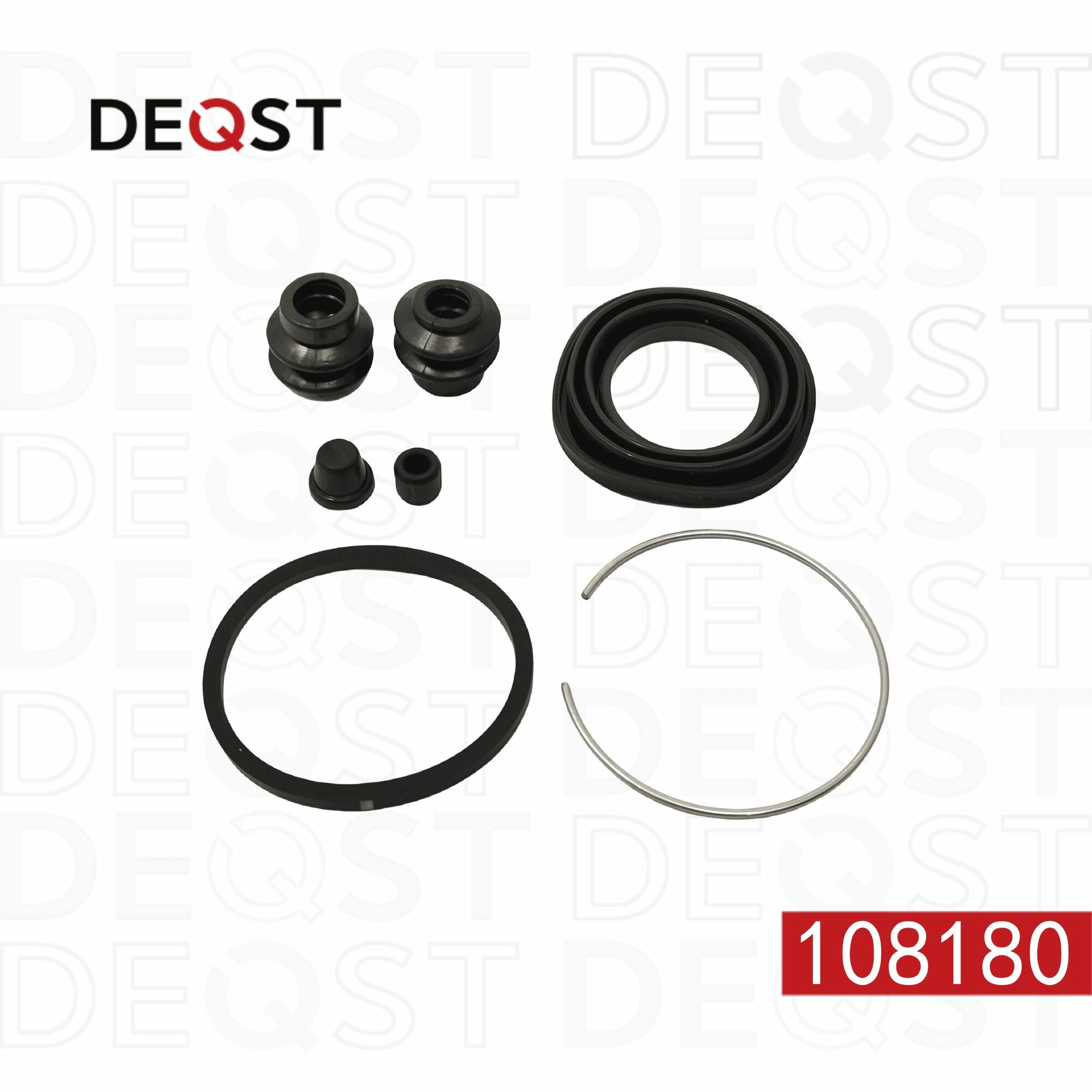Ремкомплект суппорта Deqst 108180 заднегим Nissan MURANO (Z50) (03-08), Infiniti EX/QX50 (J50) (07-), FX35/45 (S50/S51) (02-), G/Q40 (V35/V36) (02-