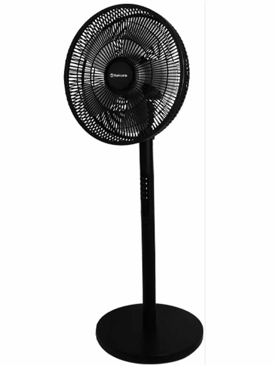 Вентилятор напольно-настольный SA-20BK 60 Вт 4 скорости Черн