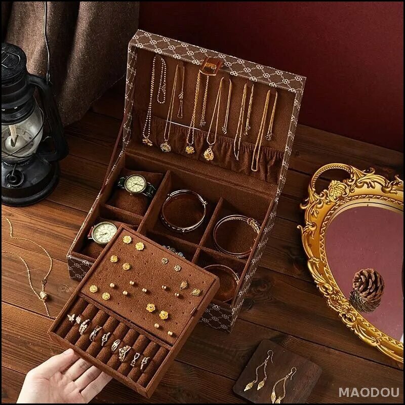 Шкатулка для украшений PREMIUM 23х20х10 см，MAODOU