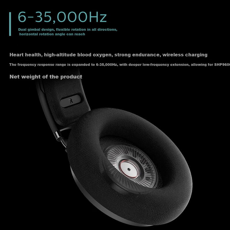 Проводные наушники Philips Direct Drive 9600 , цвет черный