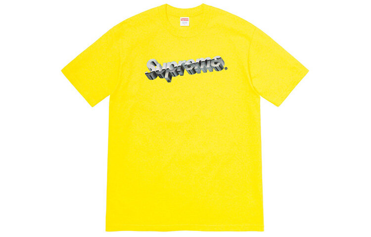 Майка Supreme, размер L, Желтый