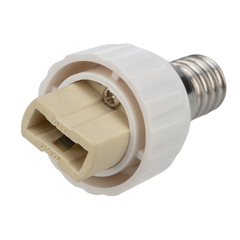 Переходник цокольный E14-G9 белый REXANT 11-8856