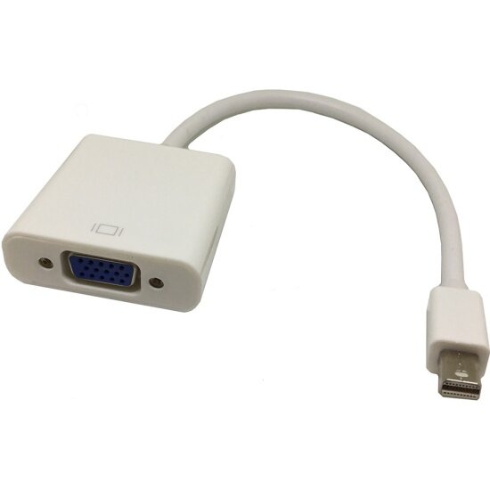 Конвертер Espada EMiniM-VGAF20 Mini Display Port / miniDP Male to VGA Female 20 cm белый
