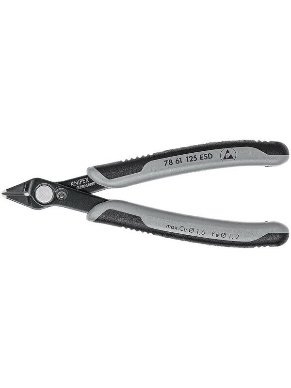 Бокорезы для электроники прецизионные антистатические Knipex Electronic Super Knips 78 61 125 ESD KN-7861125ESD