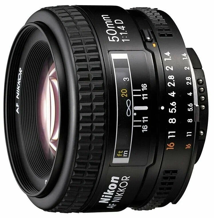 Объектив Nikon 50mm f/1.4D AF Nikkor