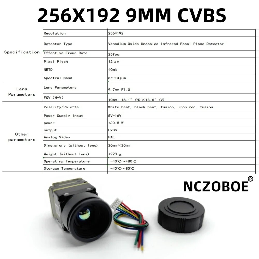 Тепловизионный модуль NCZOBOE 256x192
