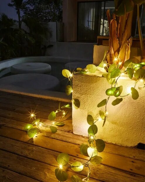 Электрогирлянда интерьерная Роса Светодиодная 100 ламп, 10 м, 1 шт