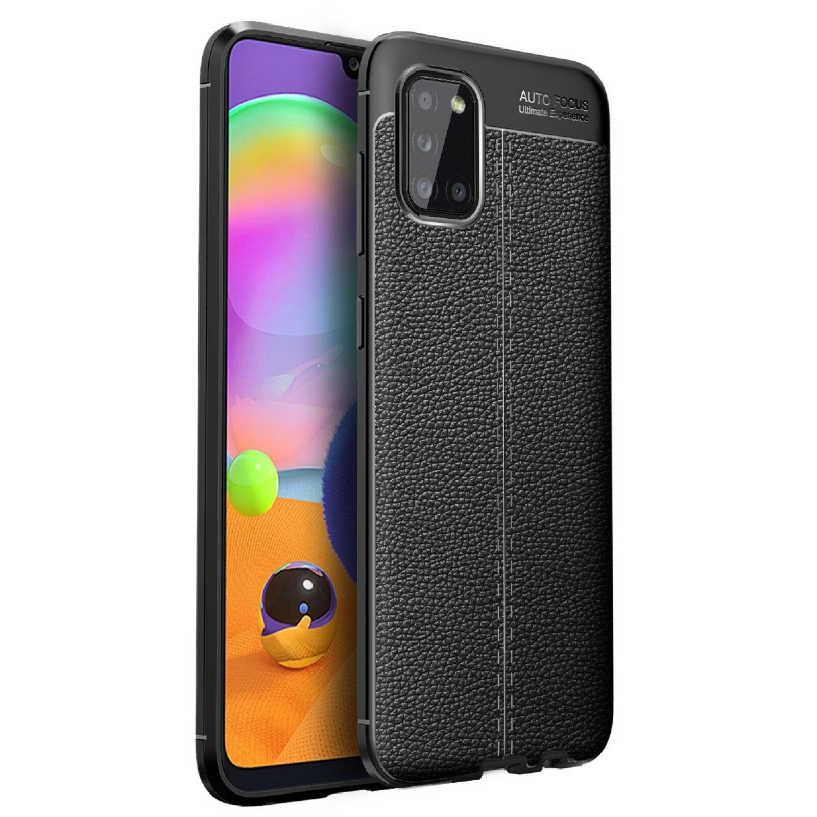 Чехол-накладка MyPads для Samsung Galaxy A22 SM-A225F (2021) из износостойкого силикона с тиснением под кожу