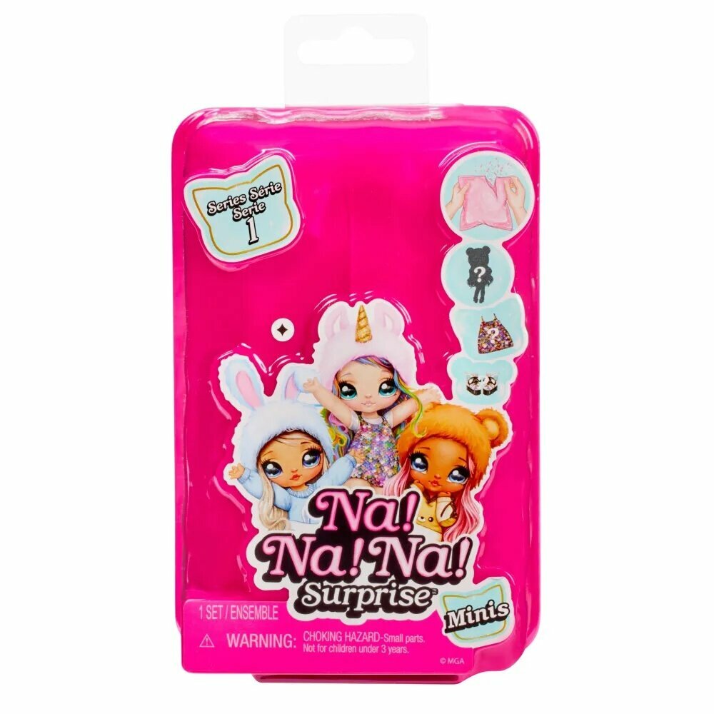 Na! Na! Na! Surprise Minis Series 1 / Серия Мини-кукол-сюрпризов Для Слепых Коробок, Подходит Для Детей От 5 Лет И Старше