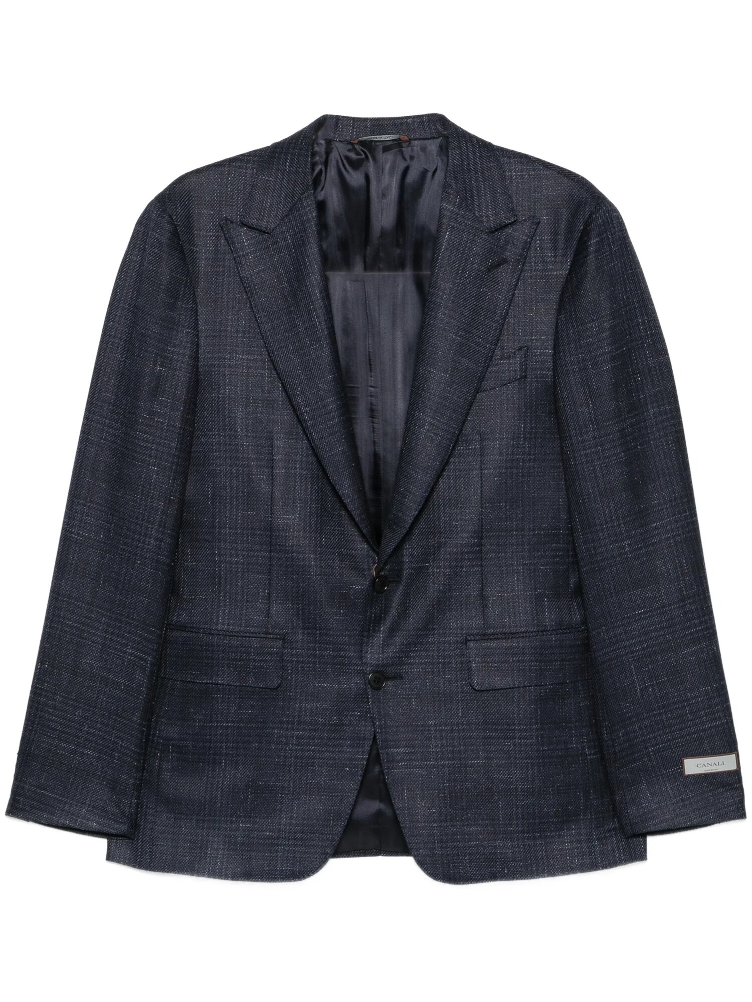 Пиджак Check-pattern single-breasted blazer