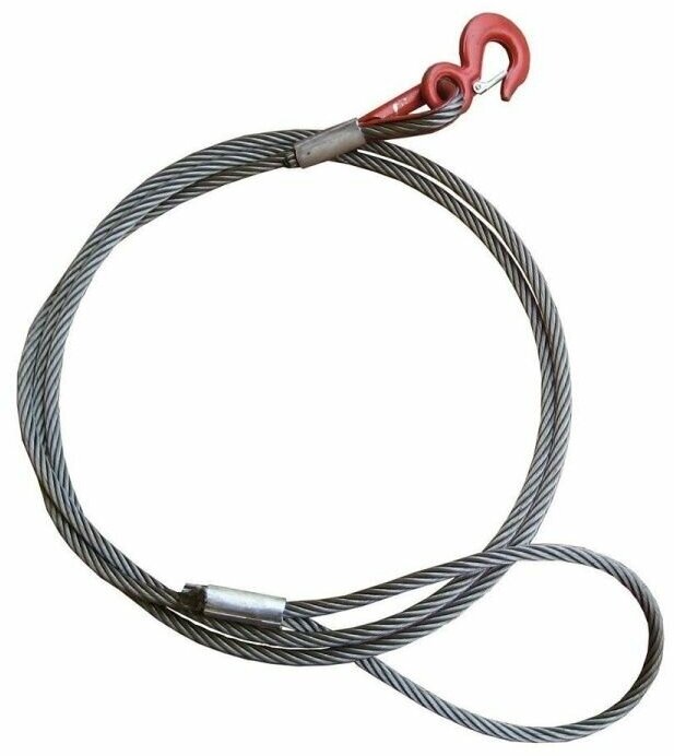 Буксировочный трос 5 м Крюк/Петля