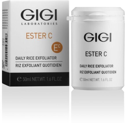 Gigi рисовая пудра-эксфолиант для лица Ester C Daily Rice exfoliator, 50 мл