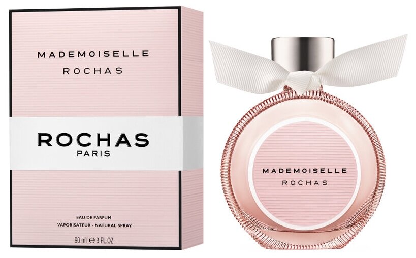 Парфюмерная вода женская ROCHAS Mademoiselle Rochas 90 мл. Цветочно-фруктовый аромат