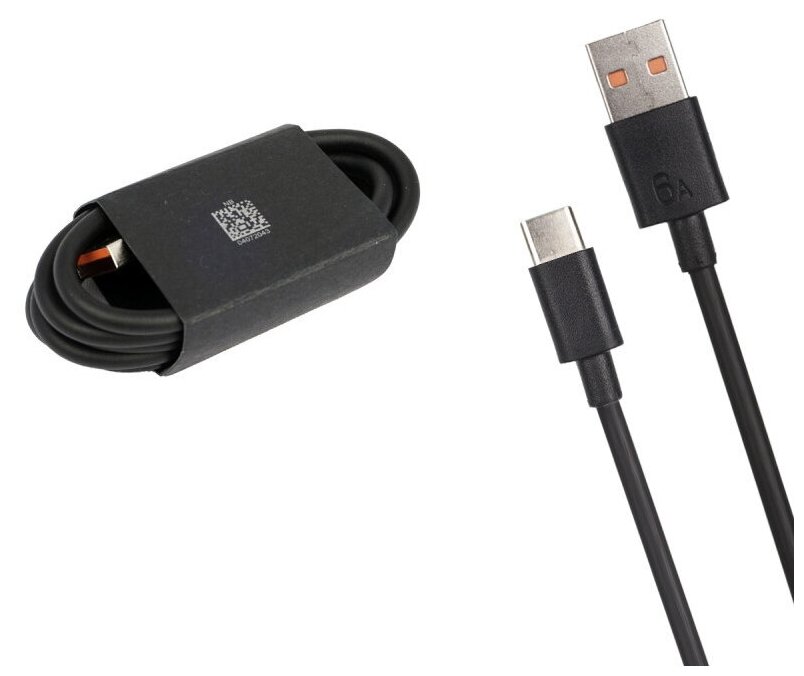 Кабель Usb Type-C 6A с поддержкой быстрой зарядки до 40W в надёжной оплётке
