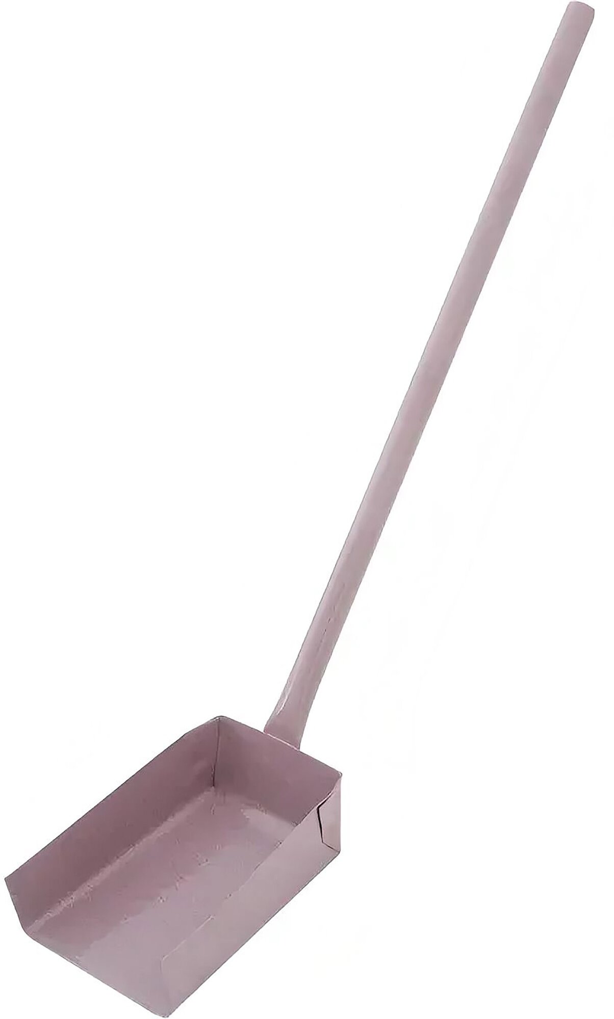 Металлический совок с длинной ручкой 50 см, для сбора золы и весенне - осенней листвы во дворе