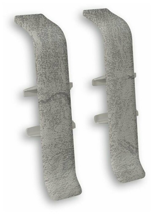 Соединитель для плинтуса DECONIKA 55мм - 547 Лофт светло-серый, 2шт