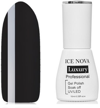 Ice Nova, Гель-лак №108, Perfect black